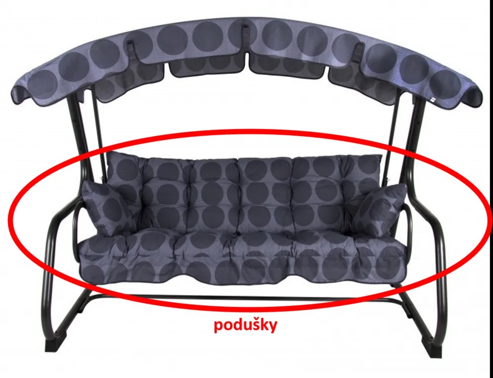 Tradgard RAVENNA Podušky k houpačce