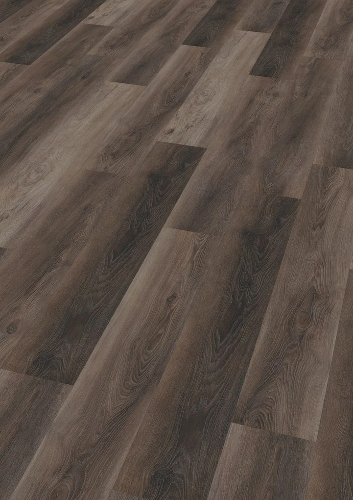 Oneflor, Vinylová podlaha lepená ECO 55 050 Walnut Dark Brown - ořech, 1219,2 x 184,1 mm