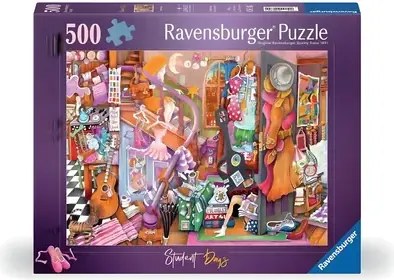 RAVENSBURGER Puzzle Studentské časy / 500 dílků