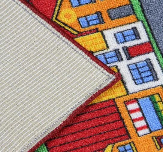 ASSOCIATED WEAWERS Kusový koberec LITTLE VILLAGE 90 BARVA: Vícebarevný, ROZMĚR: 140x200 cm
