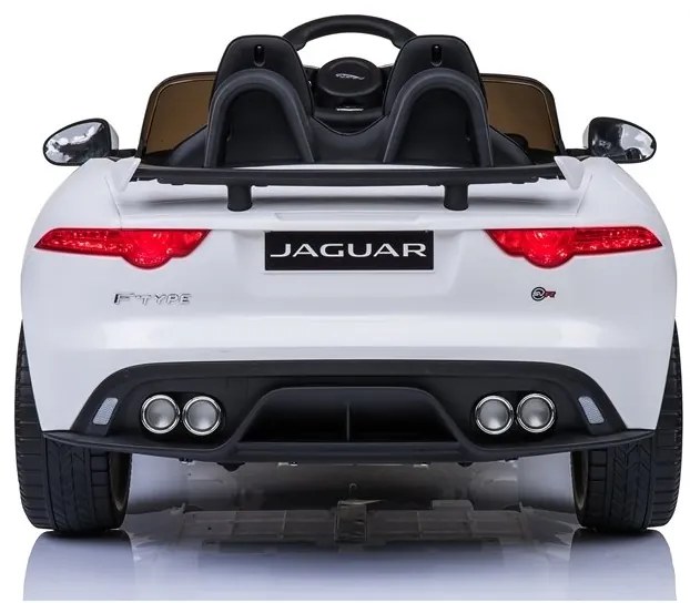 Elektrické autíčko Jaguar F-Type bílé