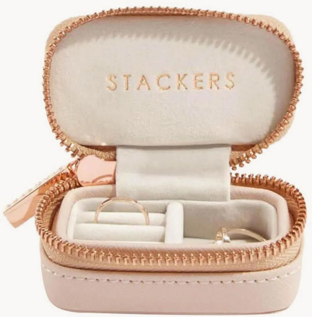 Malá cestovní šperkovnice Blush Pink Petite