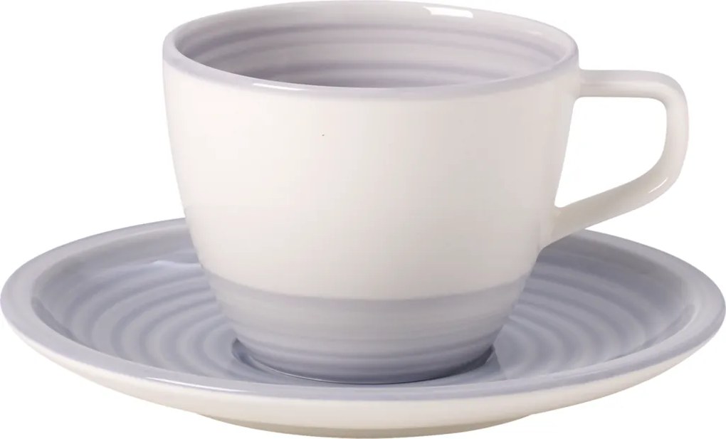 Villeroy&Boch Villeroy & Boch Artesano Nature Blue kávový šálek s podšálkem