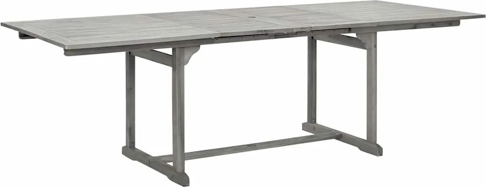 Zahradní jídelní stůl (160–240) x 100 x 75 cm masivní akácie 316573