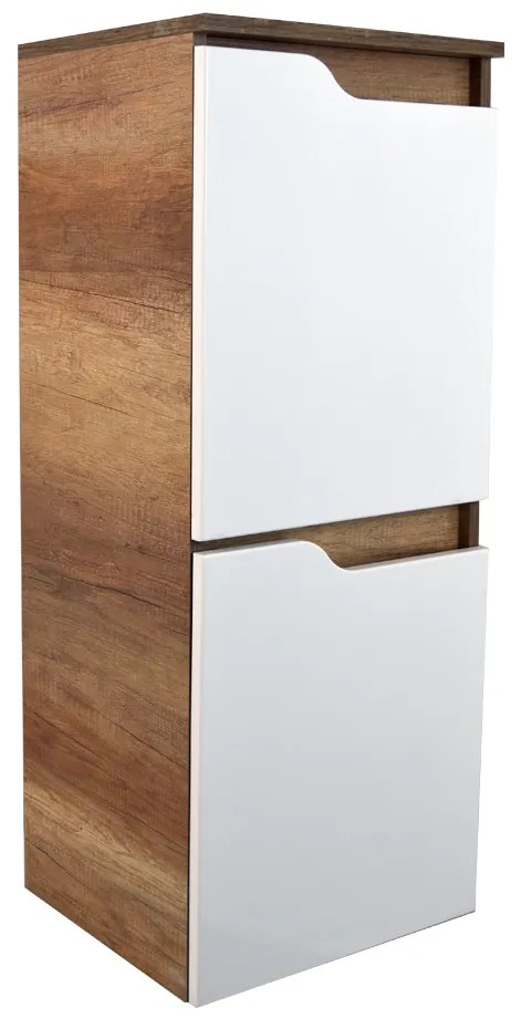 BPS-koupelny Doplňková koupelnová skříňka nízká Ines V46 40 cm - Poškozeno