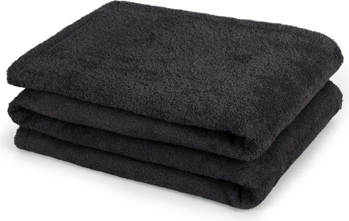 Bellatex Froté plážové osušky 100x150 cm černá