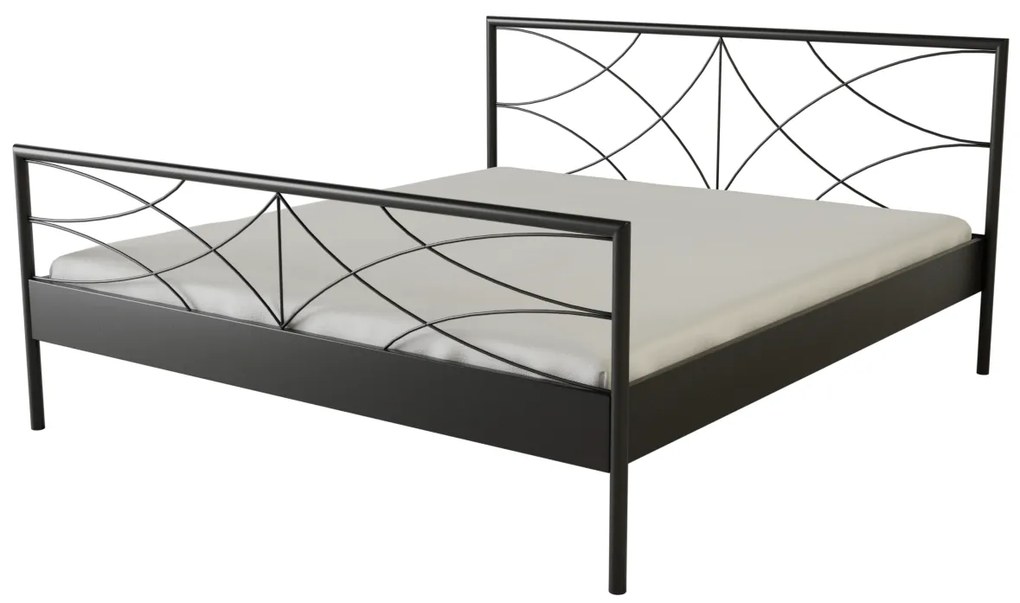 Nábytek ATIKA s.r.o. Kovová postel Bow Povrchová úprava: na přání dle RAL, Rozměr: 160 x 200 cm