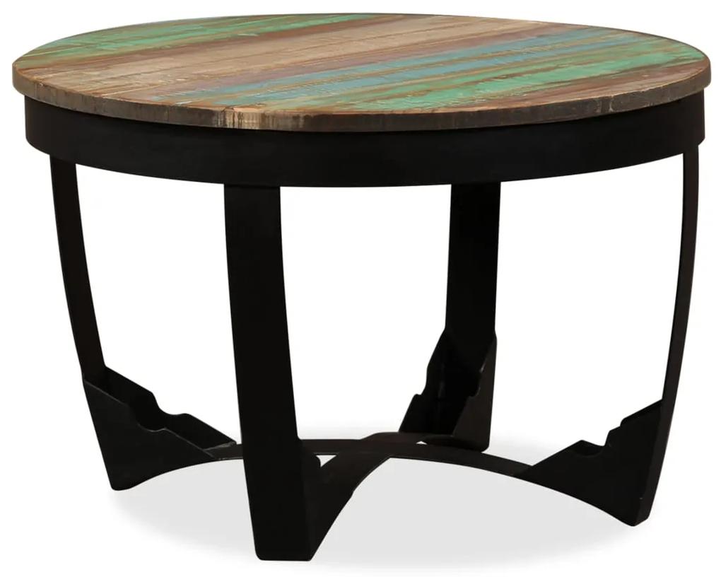 244672 vidaXL Odkládací stolek masivní recyklované dřevo 60 x 40 cm