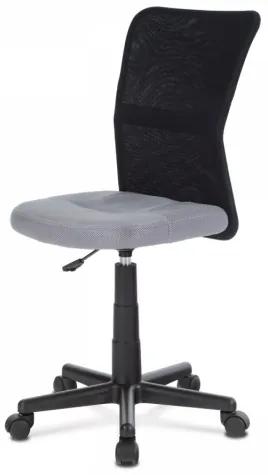 Kancelářská židle šedá černá, KA-2325 GREY