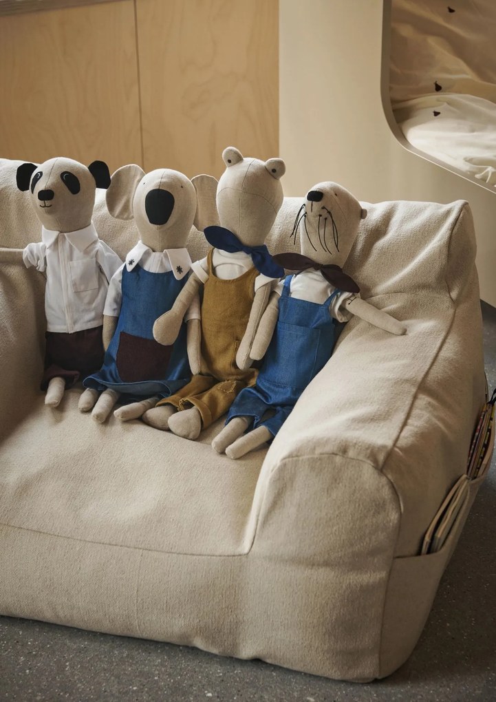 Ferm Living Panda Teddy natural