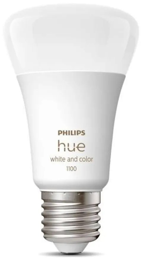 Philips Hue Smart žárovky - Chytrá LED žárovka E27, 9 W, stmívatelná, bílé i barevné světlo 929002468801