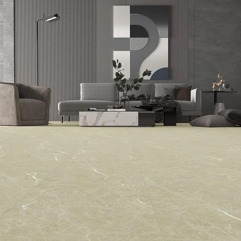 Vinylová plovoucí podlaha Area Floors Stone Click Rigid 5355 Dlažba světlá 1,674 m²