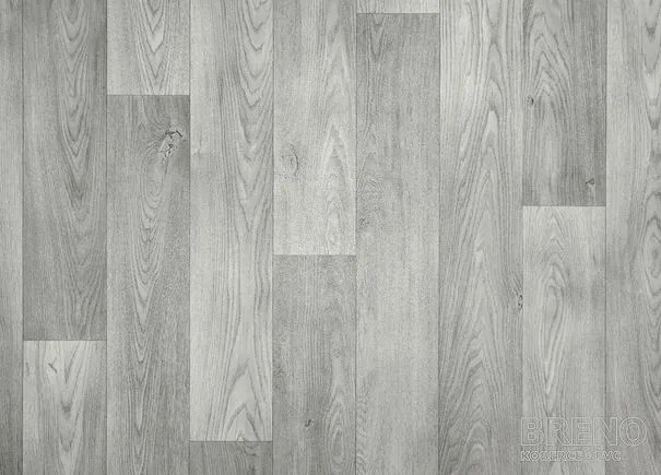 Breno PVC SMARTEX Sugar Oak 997L – šedé dřevo, šíře 100 cm
