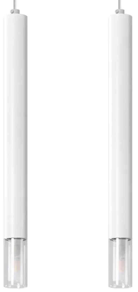 Sollux Lighting Závěsné svítidlo WEZYR 2 bílé