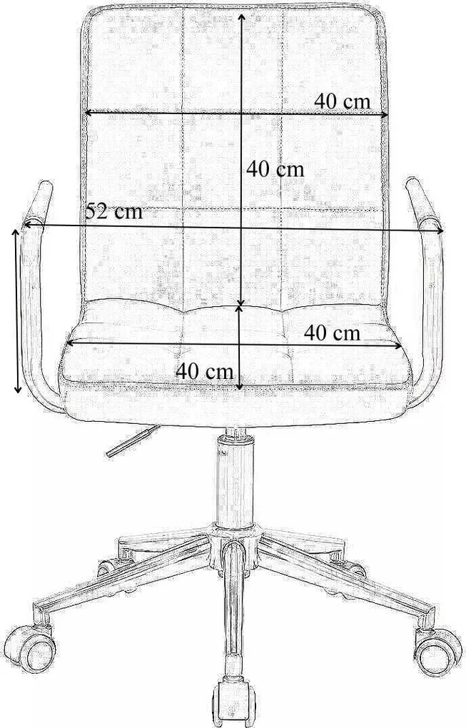 LuxuryForm DESIGN Židle VERONA na stříbrném kříži - bílá