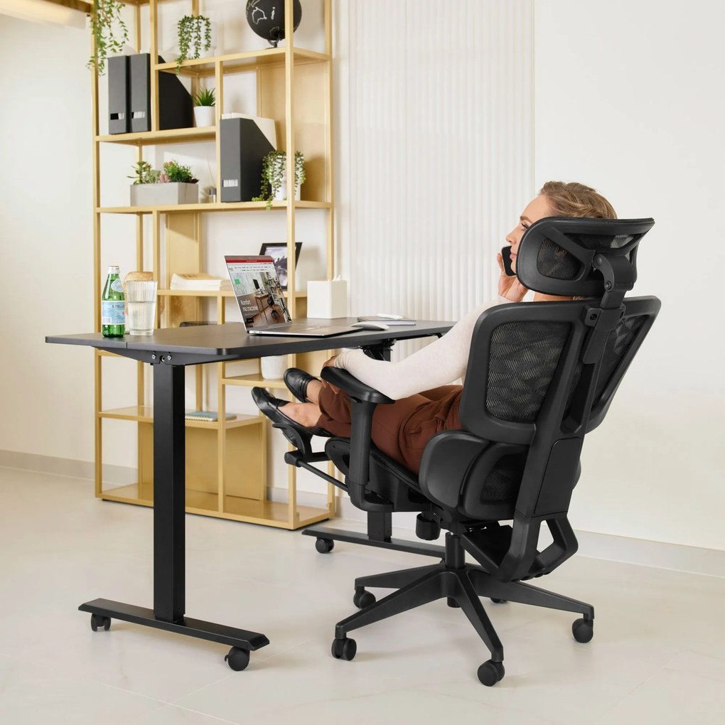 Ergonomické křeslo Romalo – Černé