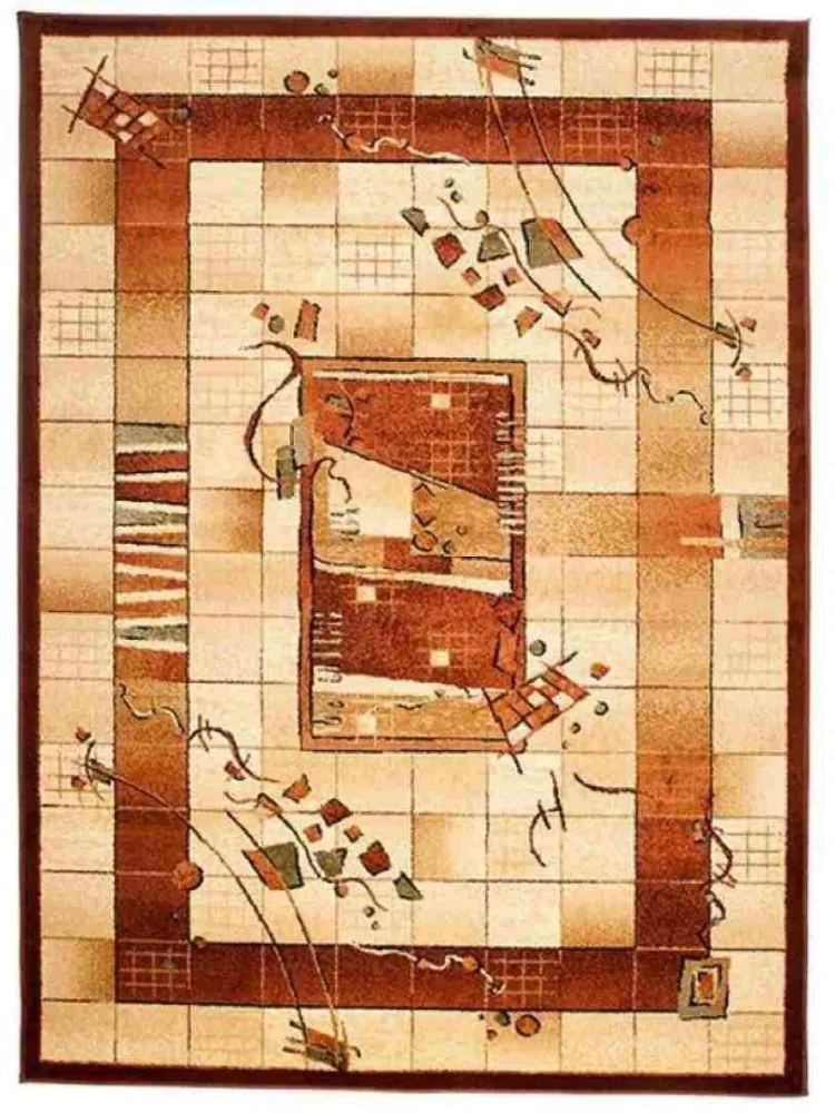 Kusový koberec Elian béžový, Velikosti 60x100cm
