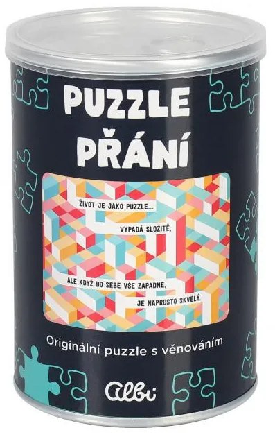 Albi Puzzle přání Dnešek je začátek