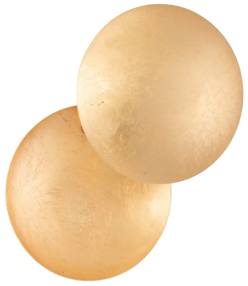 Designové nástěnné svítidlo Solei zlatá