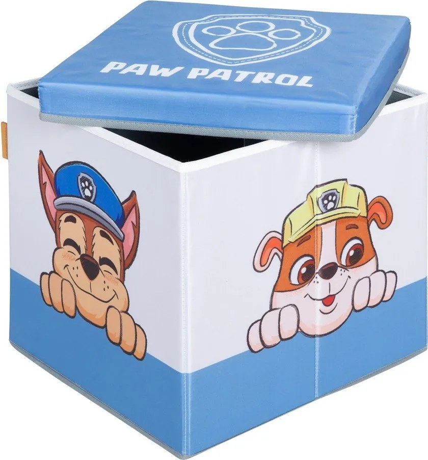 Látkový dětský organizér na hračky 30x30x30 cm Paw Patrol – Roba