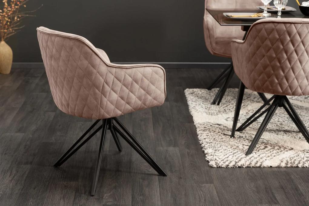 Designová dřevěná kuchyňská židle béžová &ndash; Camprestre V