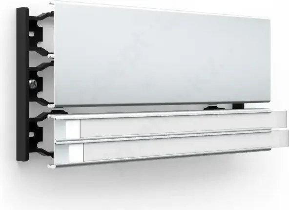 ACCEPT Dveřní tabulka ACS 187 x 93 mm - stříbrná tabulka