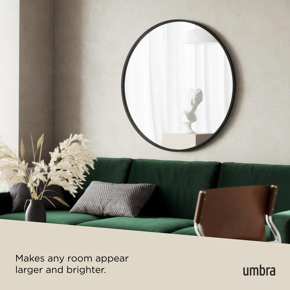 Nástěnné zrcadlo ø 94 cm Hub – Umbra