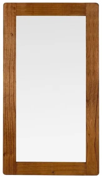 Nástěnné zrcadlo ze dřeva Mindi Moycor Flash, 80 x 150 cm
