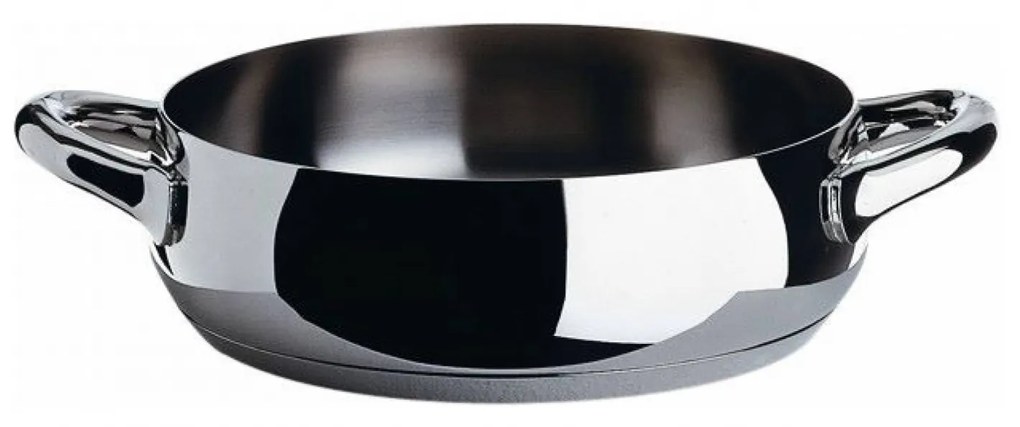 Alessi designové nízké hrnce Mami Polished (objem 170 cl)