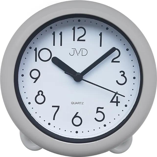 Stříbrné saunové hodiny JVD basic SH018.1 do koupelny či sauny