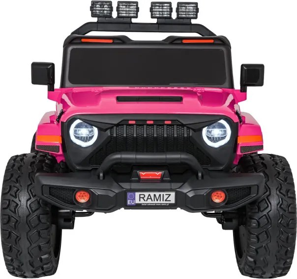 Elektrické autíčko Extreme Sport 4x4 růžové