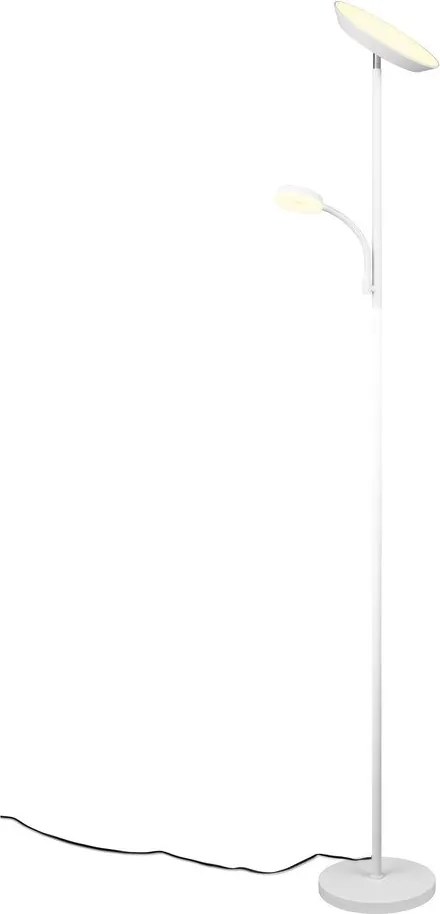 Bílá LED stojací lampa (výška 178 cm) Specter – Reality