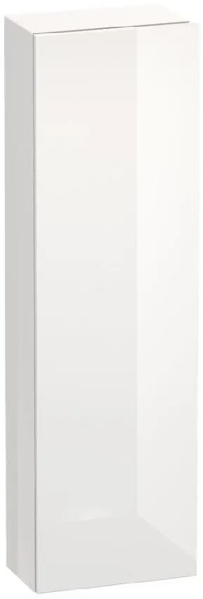Duravit DuraStyle - Skříňka vysoká 140x40x24 cm, levá, lesklá bílá DS1218L2222