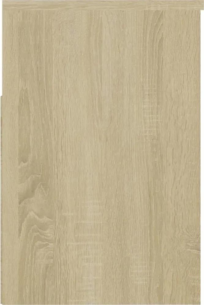 vidaXL Lavice s botníkem 60 x 30 x 45 cm dřevotříska [808741] Barva: Betonová šedá