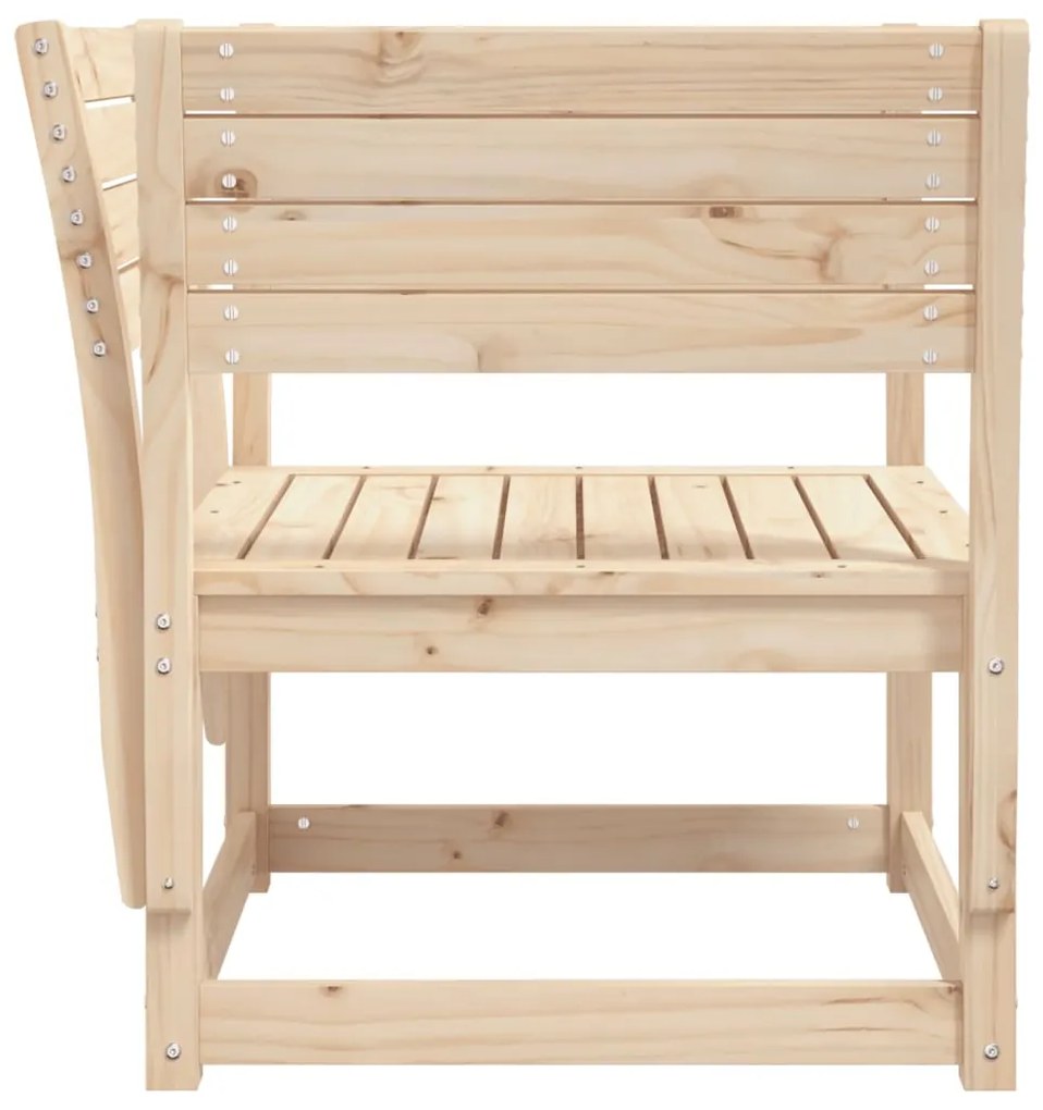 Zahradní židle masivní borové dřevo