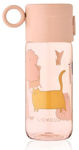 Liewood Láhev na pití Clemence 350 ml Cats and Dogs Sandy