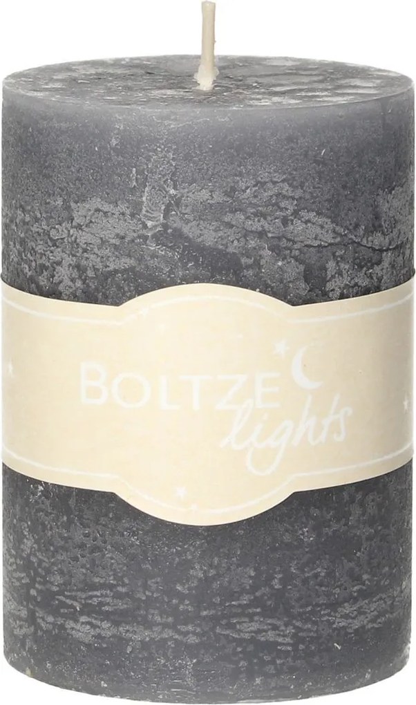 Svíčka Lea 10cm dark grey