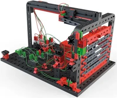 FISCHERTECHNIK Stavebnice E-Tronic / 16 programů / 340 dílů
