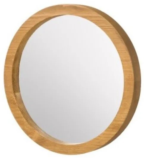 Rustikální zrcadlo LUS04 průměr 62 cm