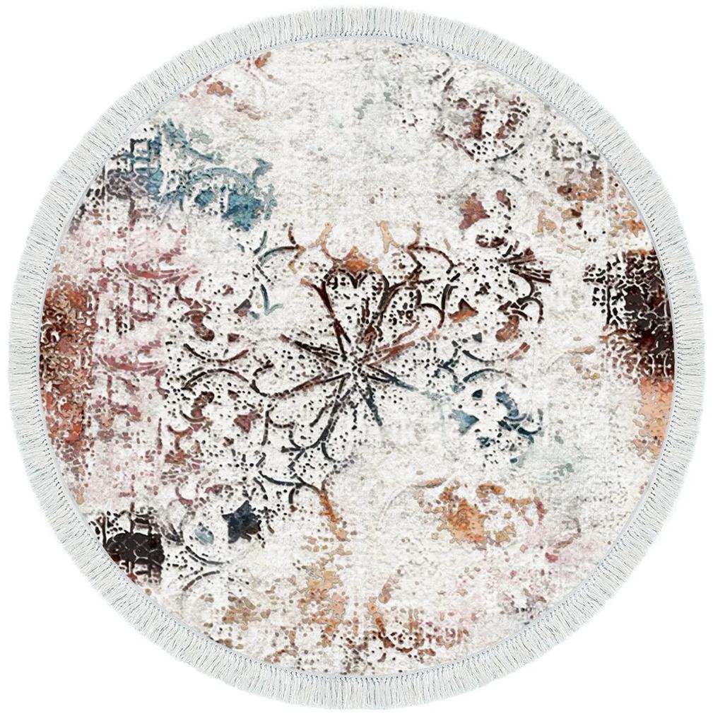 Conceptum Hypnose Kusový koberec Aln400609Rn, Vícebarevná Rozměr koberce: 160 cm KRUH