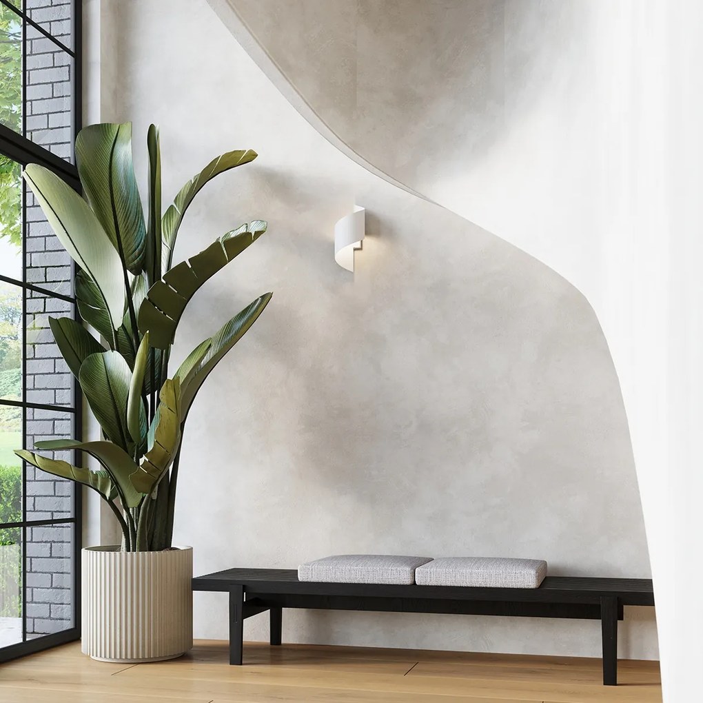 Sollux Lighting Nástěnné svítidlo TALASSA bílé