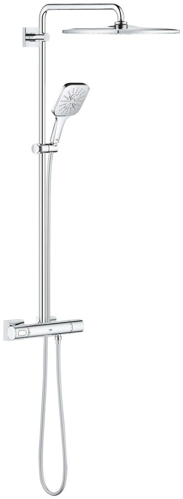 Grohe Rainshower SmartActive Cube - Sprchový set 310 s termostatem, 9,5 l/min, 3 proudy, chrom 26652000