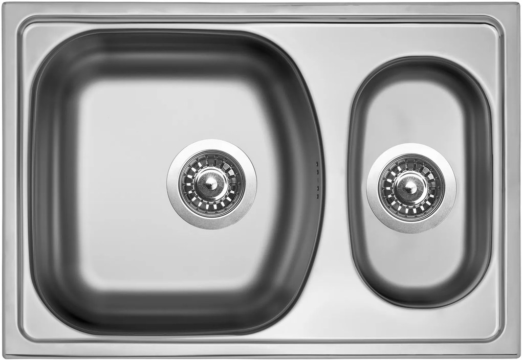 Sinks nerezový dřez TWIN 620.1 V matný