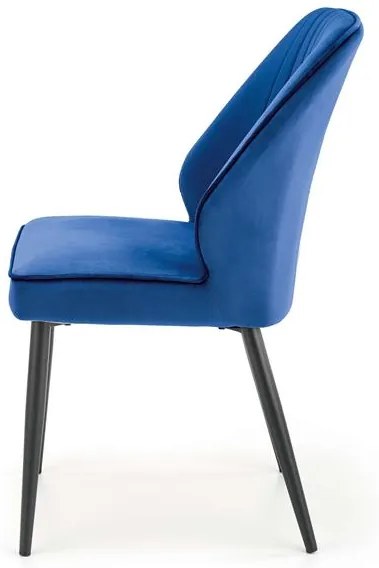 HALMAR K432 židle tmavě modrá