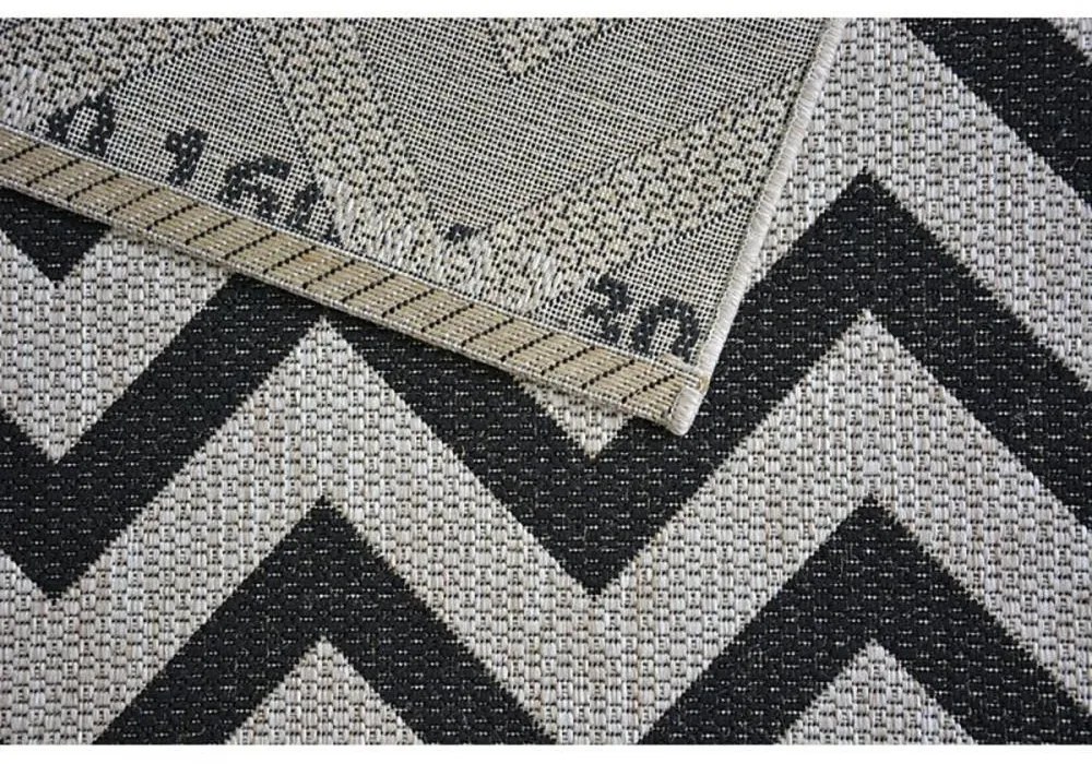 Kusový koberec Kris černý 120x170cm