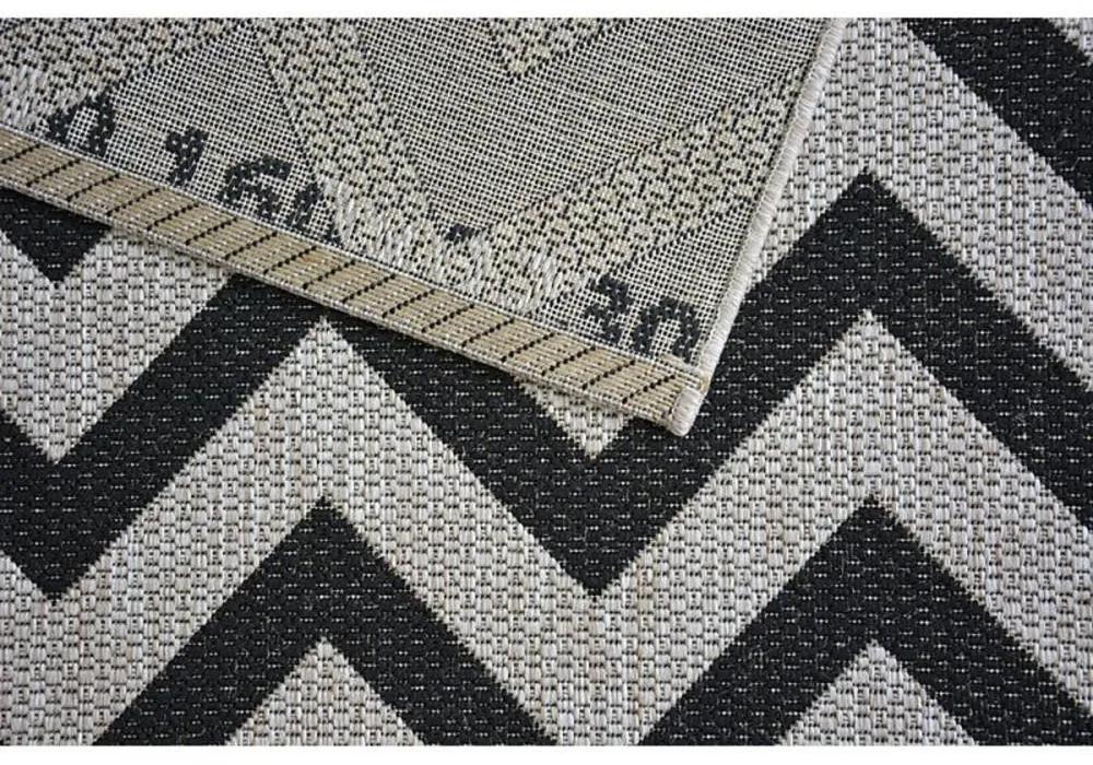 Kusový koberec Kris černý 240x330cm