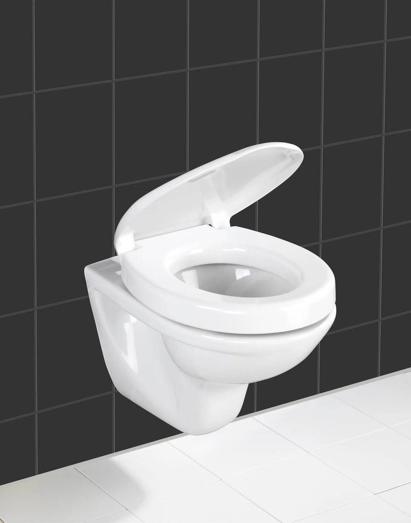 Toaletní sedadlo Secura Comfort WENKO, pohodlné toaletní sedadlo Duroplast Easy-Close