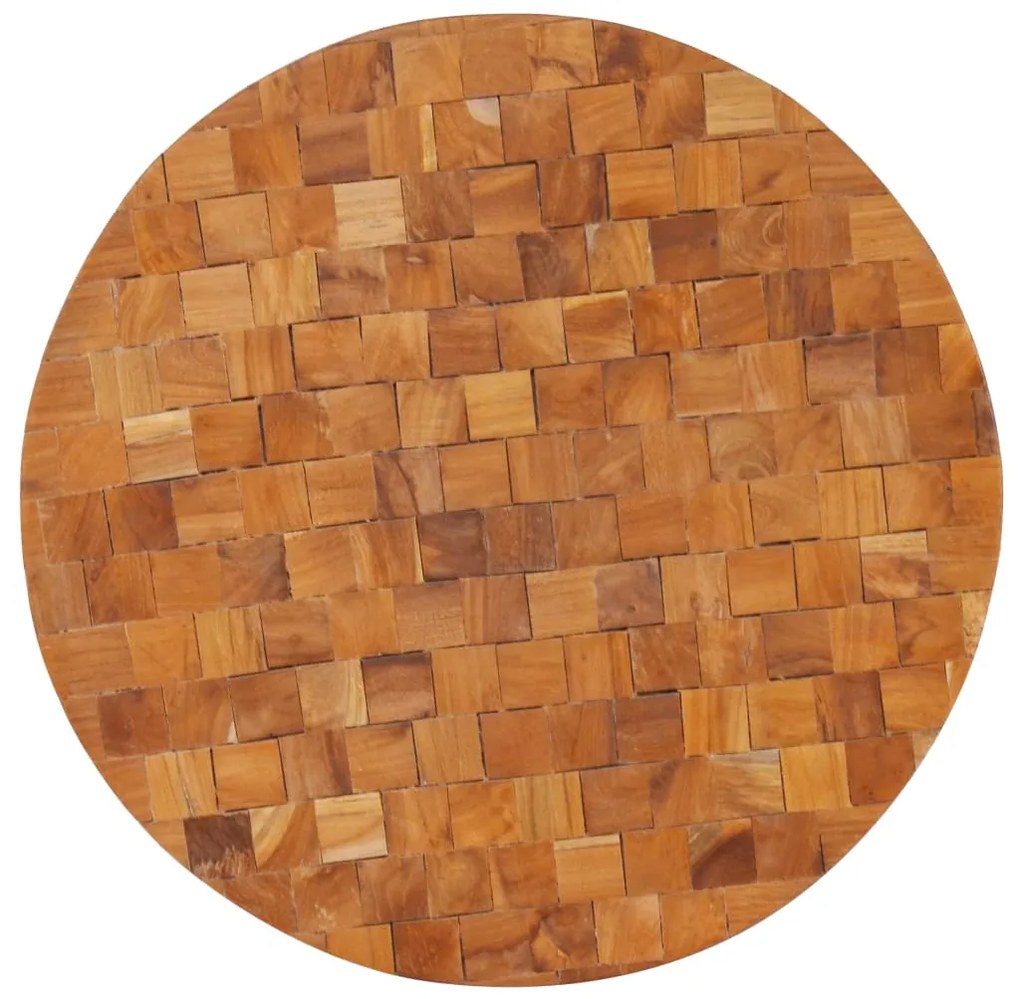 Konferenční Stolek 60 X 60 X 35 Cm Masivní Teakové Dřevo