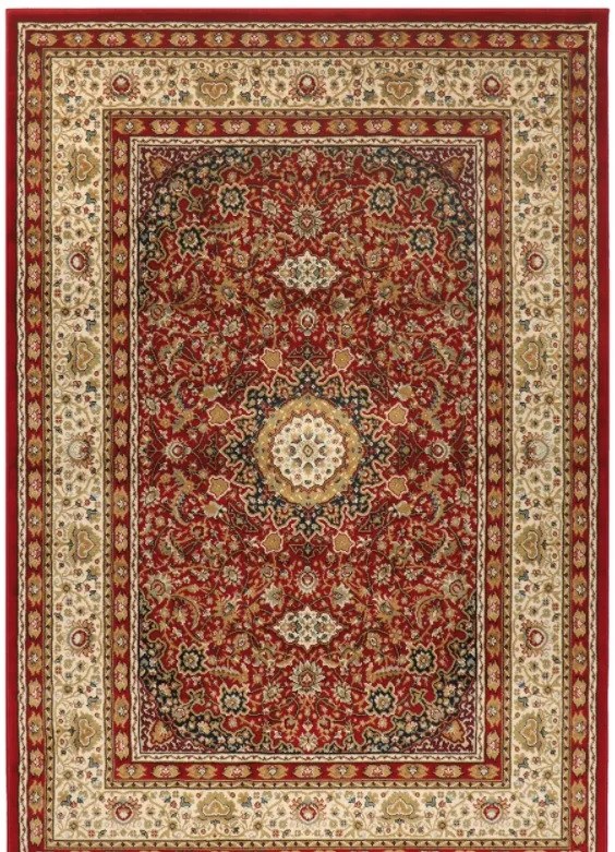 Oriental Weavers, Kusový koberec Kendra 711/DZ2H, 240x340, červená, chodba / předsíň