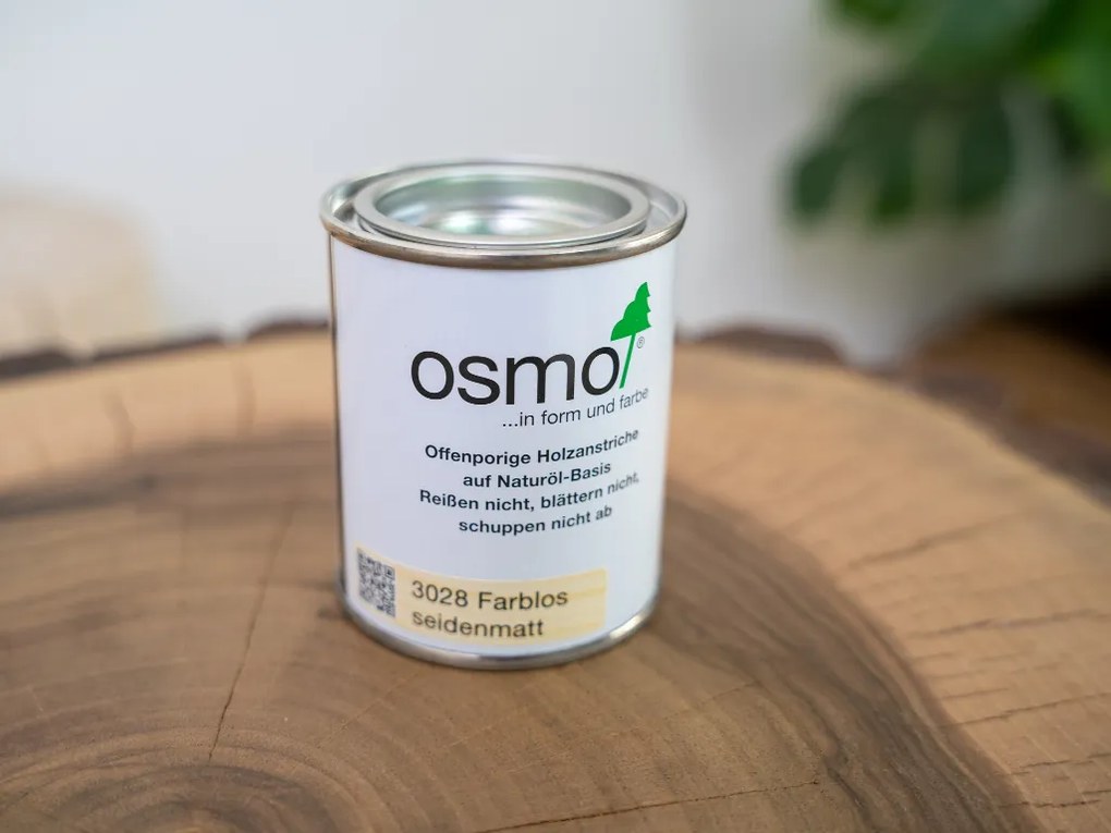 Osmo Top Olej Bezbarvý Polomat 3028 na Masivní Dřevo 125 ml